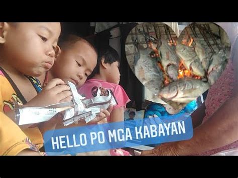May Na Tanggap Si Jm Na Feeding Galing Sa Eskwelahan Nag Ihaw Kami