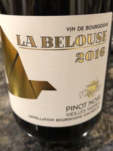 Domaine De L Echelette La Belouse Vieilles Vignes Pinot Noir Vivino