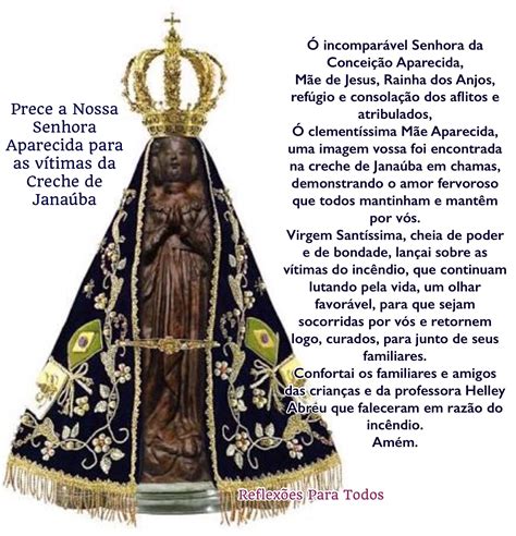 Oração De 7 Dias De Nossa Senhora Aparecida Cultura Notícias