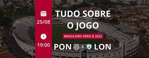Ponte Preta x Londrina placar ao vivo escalações lances gols e mais
