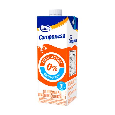 Leite UHT Desnatado Zero Lactose 1L