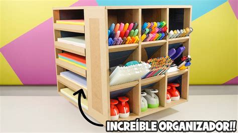 ORGANIZADOR DE ESCRITORIO PARA PAPELES Y ÚTILES DE SCRAPBOOKING
