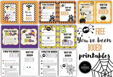 Free Printable You Ve Been Booed Sign I Ve Been Booed Sign