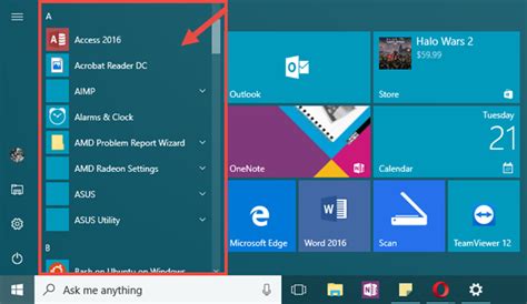 How To Hide The All Apps List From The Windows Start Menu