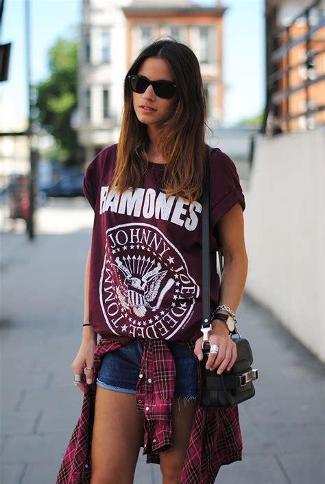 Outfits Para Conciertos De Rock Moda Looks Look Moda