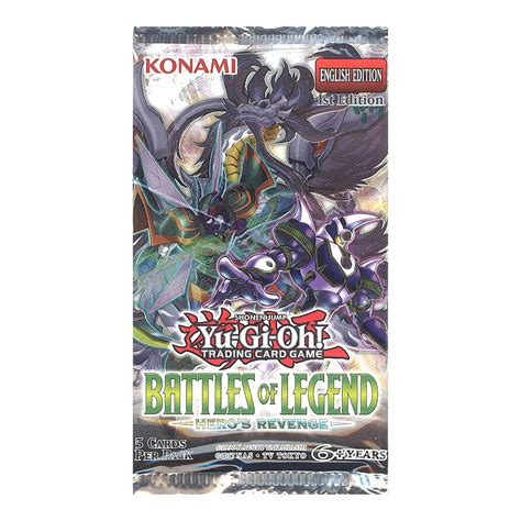 Yu Gi Oh Battles Of Legend Heros Revenge Pack Serenity Hobbies Norwich