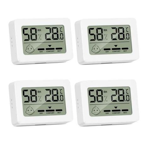 Thlevel Intérieur Thermomètre Hygromètre Température Hdité Testeur