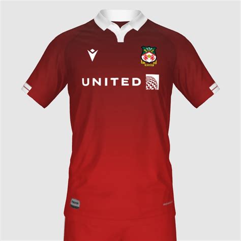 Wrexham AFC Concept 24 25 FIFA 23 Kit Creator Showcase