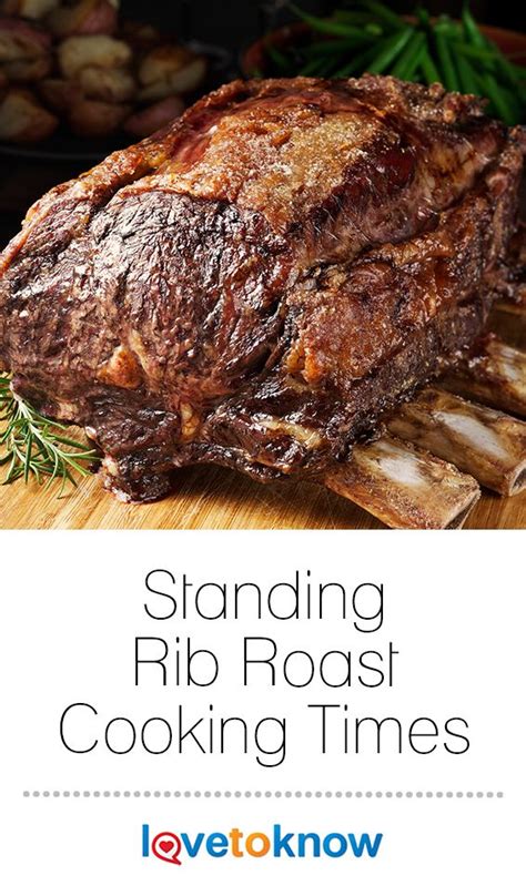 Standing Rib Roast Cooking Chart