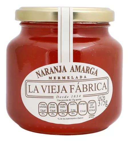 Mermelada La Vieja Fábrica Naranja 375g MercadoLibre