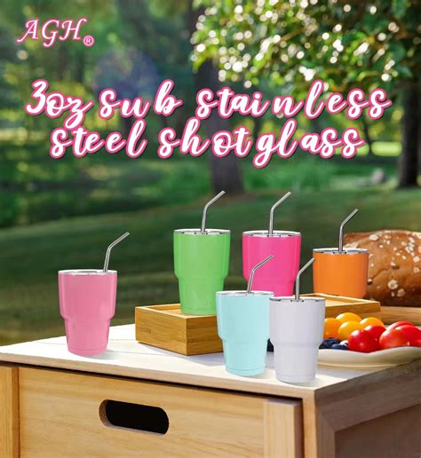 Wholesale Mini 3oz Cute Stainless Steel Double Wall Sublimation