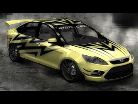 NFS Most Wanted Brasil Anniversary Edition Ford Focus Titanium Sedan