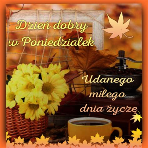 Ekartka Dzień dobry w Poniedzialek E kartki net pl
