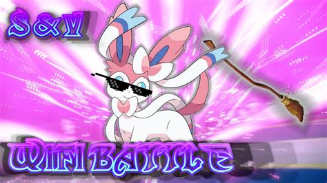 EPIC SYLVEON SWEEP POKEMON SCARLET AND VIOLET WIFI BATTLE YouTube