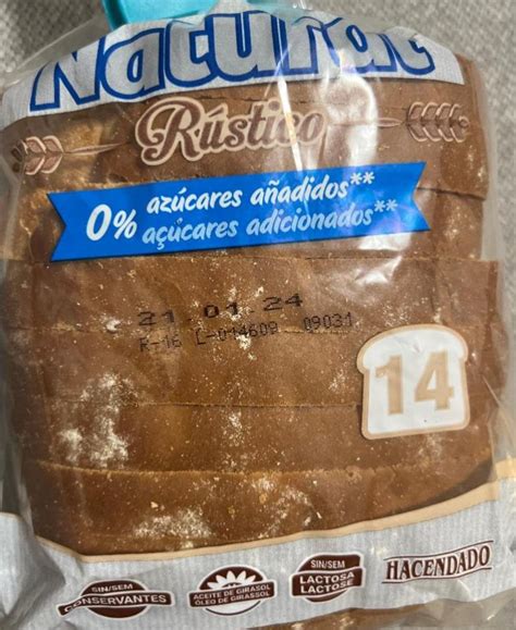Pan De Molde Blanco Natural R Stico Azucares A Adidos Hacendado