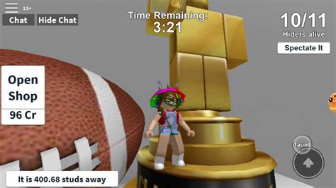 Joguei Pique Esconde No Roblox YouTube