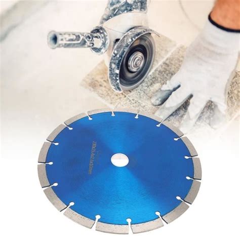 Disque À Tronçonner Diamant Lame De Scie Circulaire Roue Bleu Marbre