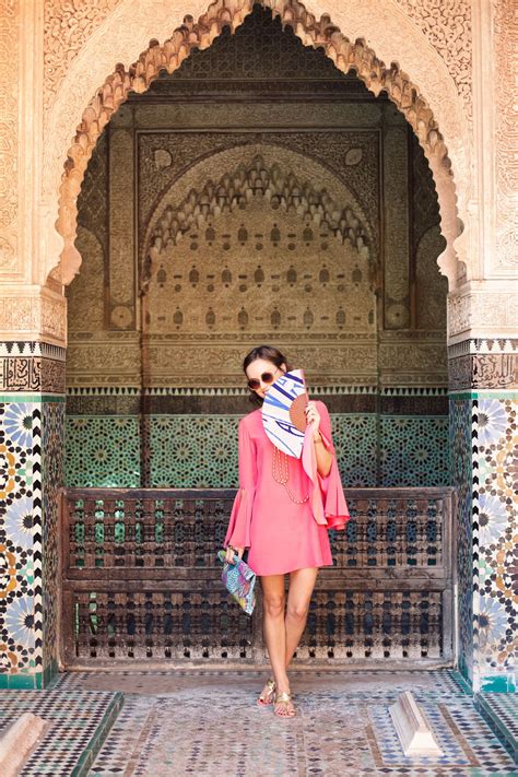 Dress As Bright As Your Destinations Moroccan Fashion Style Fashion