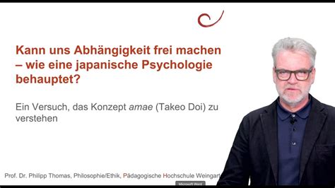 27 Kann uns Abhängigkeit frei machen Der japanische Begriff amae