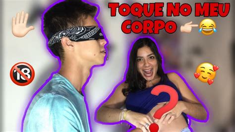 DEU RUIM DESAFIO TOQUE NO MEU CORPO YouTube