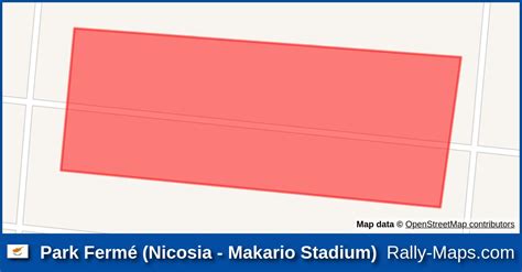 Mapa Harmonogram Profil Elewacji Park Fermé Nicosia Makario
