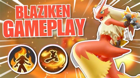 NEW ALLROUNDER BLAZIKEN FIRST GAMEPLAY Pokemon Unite YouTube
