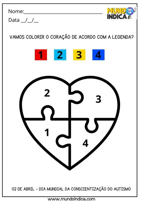 10 Atividades para o Dia Mundial de Conscientização do Autismo