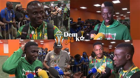 CAN 2023 Après la victoire des Lions Réaction Sadio Gana Abdou