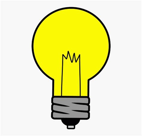 Light Bulb Cartoon Clipart