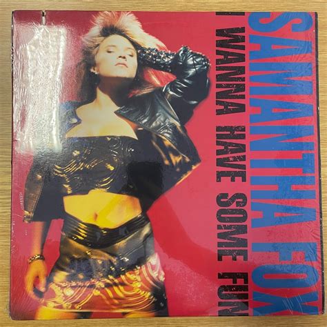 Samantha Fox I Wanna Have Some Fun Aukro
