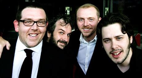 Simon Nick Edgar Simon Pegg Nick Frost Ed Wright Photo