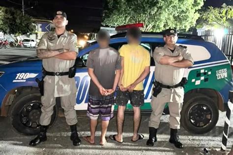Sócios do tráfico são presos em flagrante após ação rápida da polícia