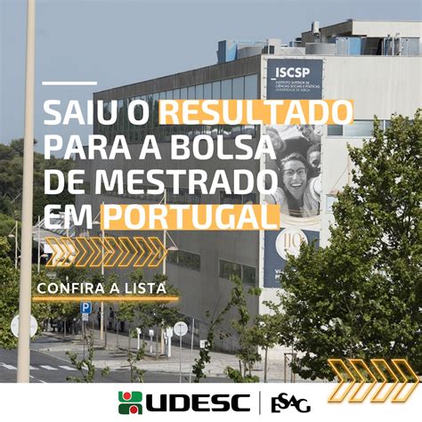 Notícia Udesc Esag publica resultado de pré seleção para bolsa de