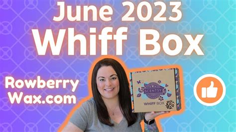 June Scentsy Whiff Box Youtube