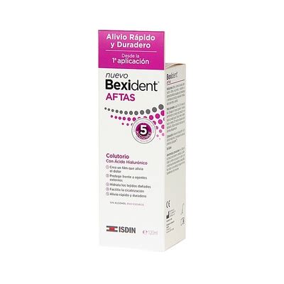 Comprar Bexident AFTAS colutorio bucal con ácido hialurónico 120ml
