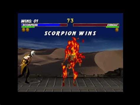 Mortal Kombat Trilogy SCORPION Fatality 1 Toasty YouTube