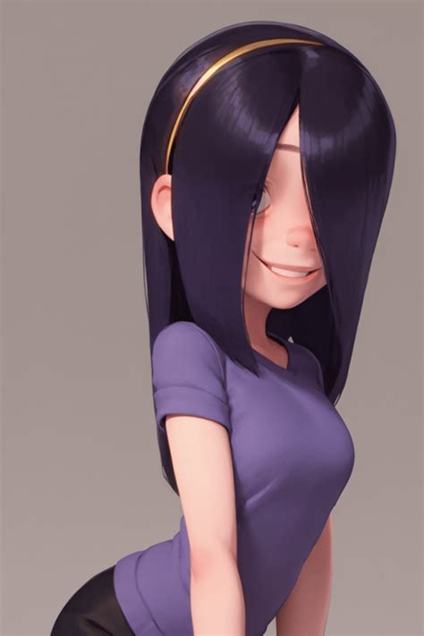 Violet Parr The Incredibles Character LORA Civilian Stable