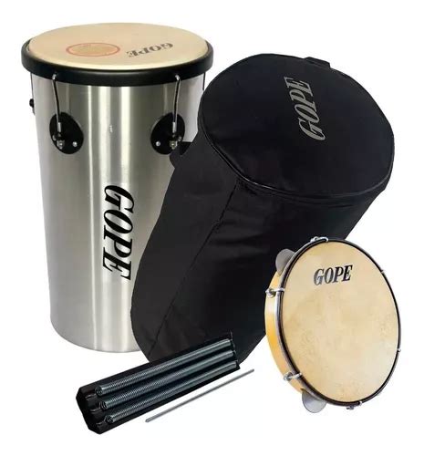 Kit Pagode Samba Rebolo 10 Gope Pandeiro Reco Capa Parcelamento