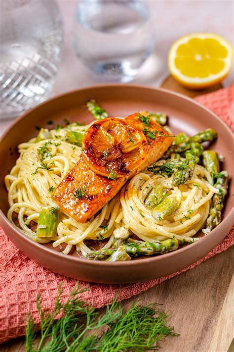 Perfect Gebakken Zalm Met Citroen Spaghetti Francesca Kookt