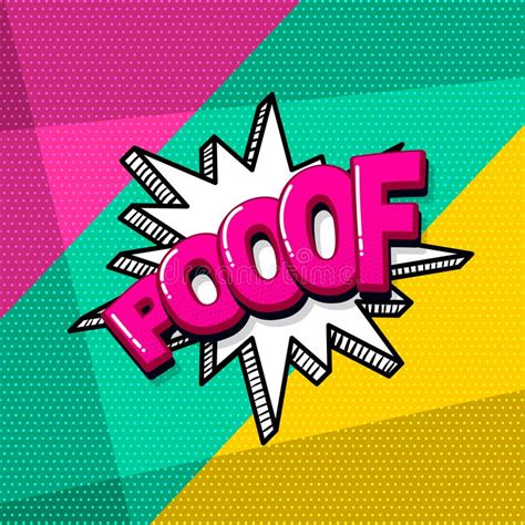 Texto C Mico Del Arte Pop Ilustraci N Del Vector Ilustraci N De Humor