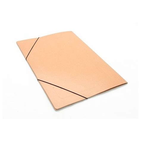 Carpeta Oficio Tres Solapas Con Elastico Marron Rygo