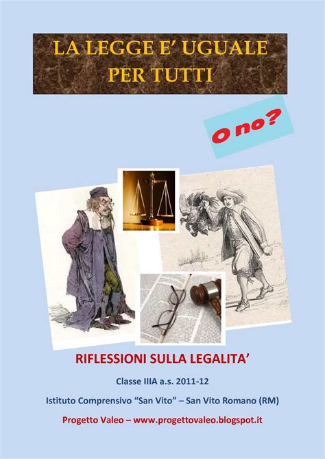 Calaméo La legge è uguale per tutti O no IIIA Ist Compr S Vito
