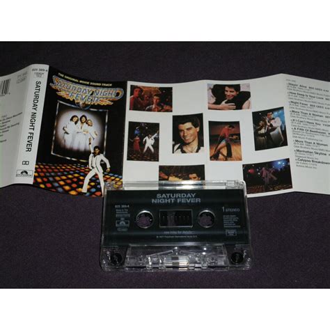 Saturday Night Fever The Original Movie Sound Track De Bee Gees K7