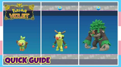 How To Evolve Grookey Into Thwackey Into Rillaboom In Pokemon Scarlet