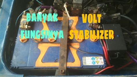 Cara Pasang Volt Stabilizer Dimobil Youtube