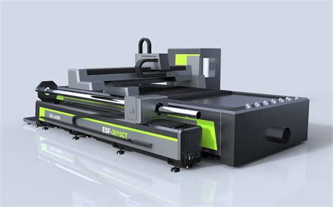 High Precision Steel Tube Plate CNC Fiber Laser Cutting Machine From