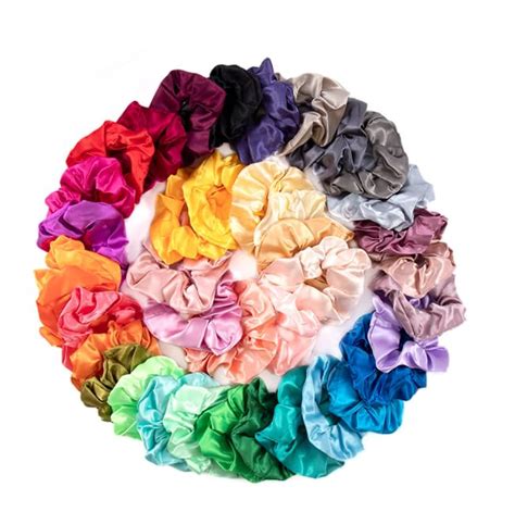 Amazon Veewon 12pcs Hair Scrunchies Velvet Elastics Large Hair