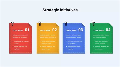 Strategic Initiatives Template For PowerPoint SlideBazaar