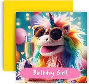 Amazon Huxters Birthday Cards For Women And Her Birthday Girl