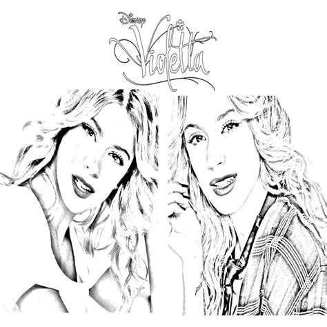 Coloriages Violetta Imprimer Coloriage Soy Luna Gratuit Finest Andala